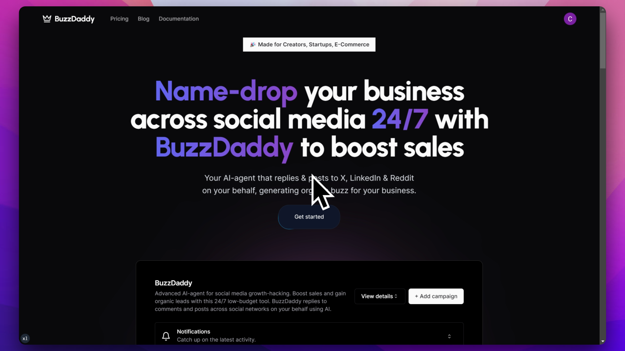 Login | BuzzDaddy
